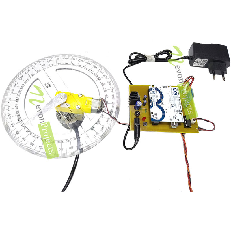 基于arduino Pid的直流电机位置控制系统