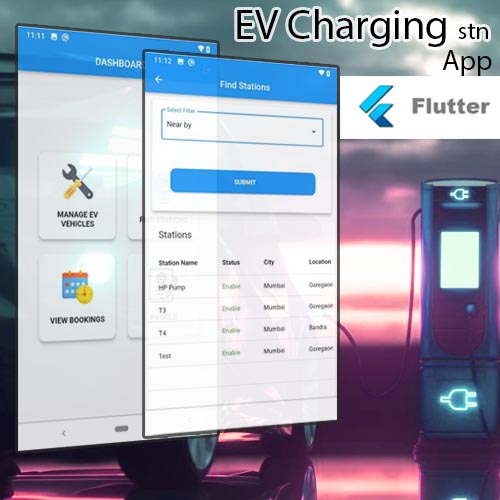EV Charging Station Finder and Slot Booking Flutter | Nevon Projects EV Charging Station Finder and Slot Booking Flutter | Nevon Projects